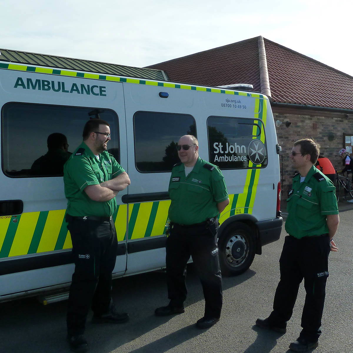 It's a big team effort! - Ripon Rotary Club Bike Ride